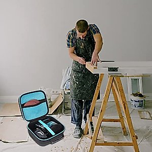 Khanka Hard Storage Case Replacement for Makita XOB01Z 18V LXT Lithium-Ion Cordless 5" Random Orbit Sander, Case Only