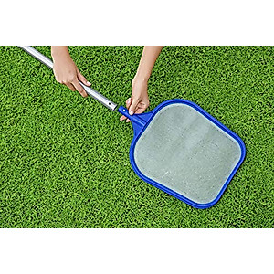 Flowclear Above Ground Pool Maintenance Kit | Features Vacuum and Leaf Skimmer Heads