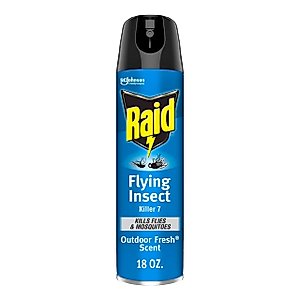 Raid S C Johnson Wax 81666 Fly/Insect Killer, 18-Ounce