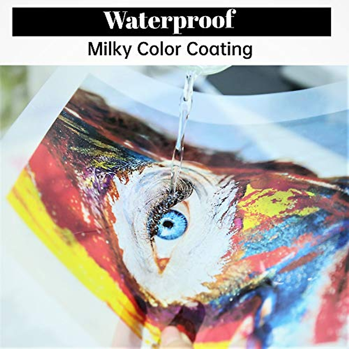 Koala Waterproof Inkjet Semi Transparency Film for Silk Screen Printing - 8.5x11 Inches 20 Sheets