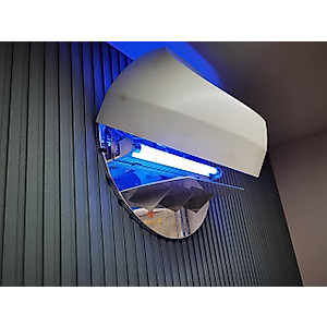 Celiwace 4 Pack T5 8 Watt F8T5 BL Black Light Bulb BL368 365nm WS108 Replacement Fluorescent Tube 12 inch