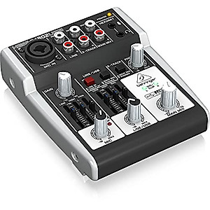 Behringer XENYX 302USB Premium 5-Input Mixer with Mic Preamp and USB/Audio Interface