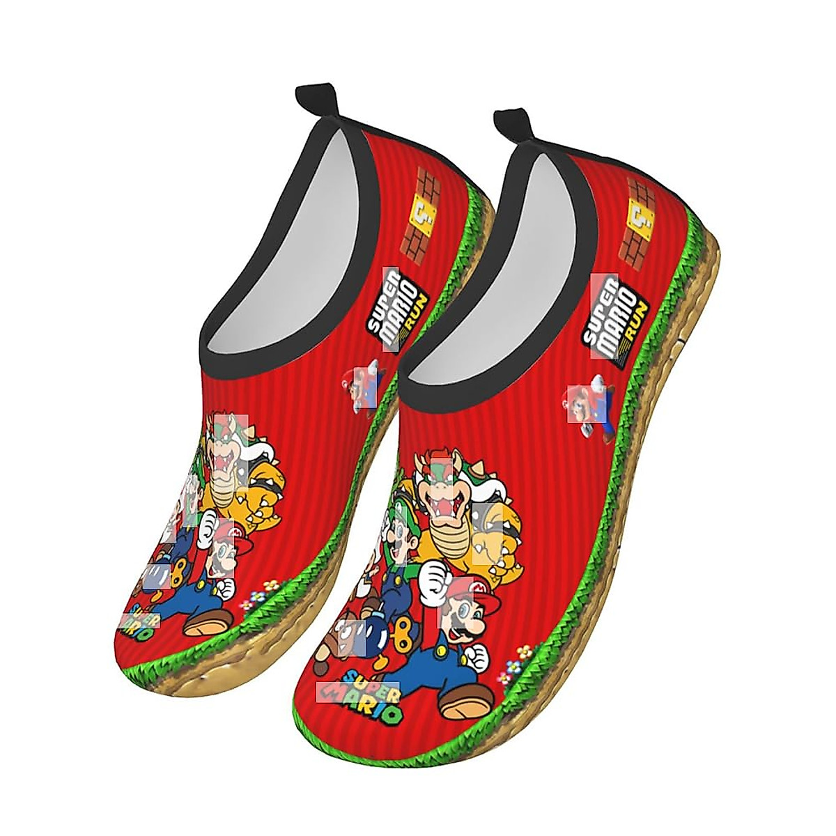 DLZRF Water Shoes for Boy Girl Quick-Dry Aqua Socks Swim Beach Yuga Exercise Wear Sport Pool Camping Must Haves Youth Size Style-04-2.5-3 Little Kid