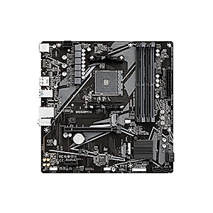 GIGABYTE B550M DS3H AC (AM4 AMD/B550/Micro ATX/Dual M.2/SATA 6Gb/s/USB 3.2 Gen 1/PCIe 4.0/HMDI/DVI/DDR4/Motherboard)
