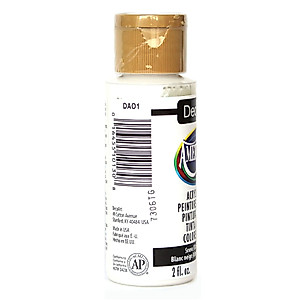 Americana Acrylics - Snow (Titanium White) White, 2 fl oz