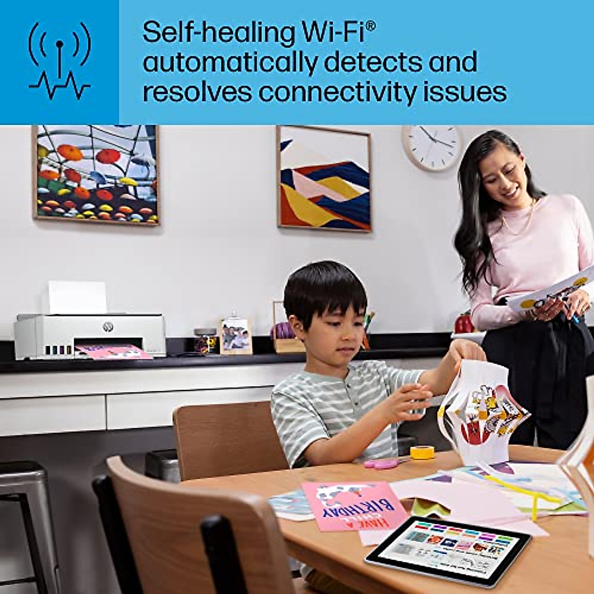 HP Smart-Tank 5101 Wireless All-in-One Ink-Tank Printer with up to 2 Years of Ink Included (1F3Y0A)