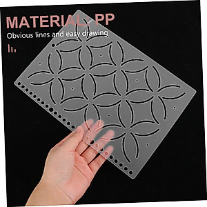 SEWACC Sewing Ruler for Patchwork Ruler Sewing Template Quilting Template for Beginners