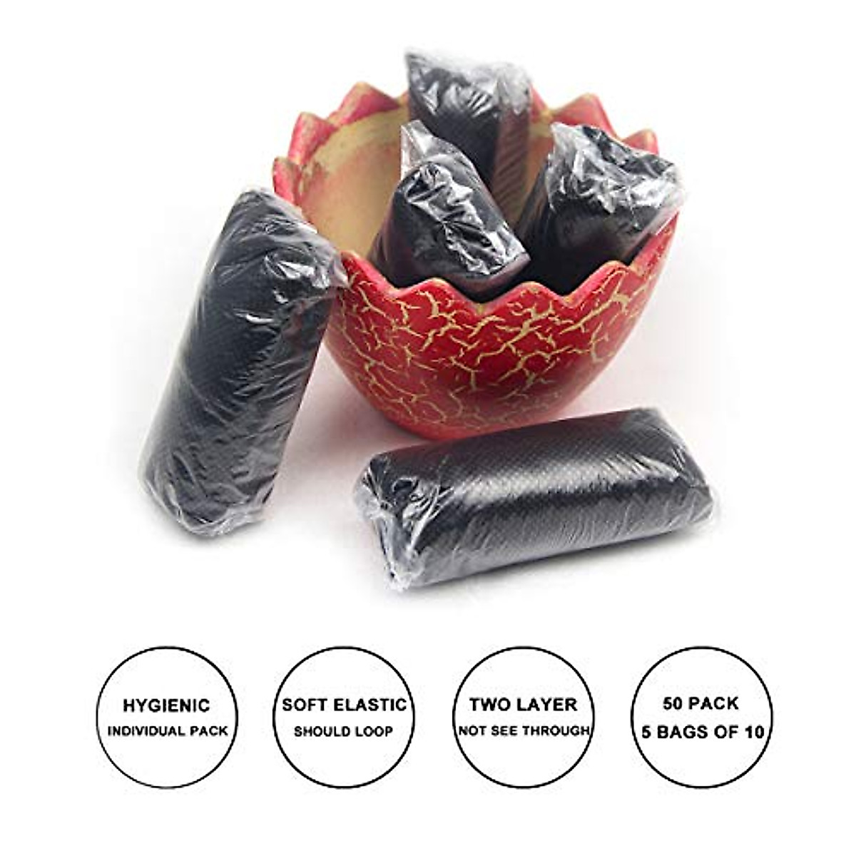 LIFESOFT Disposable Bras Sap Wraps Underwear Shoulder Loops Pack of 50