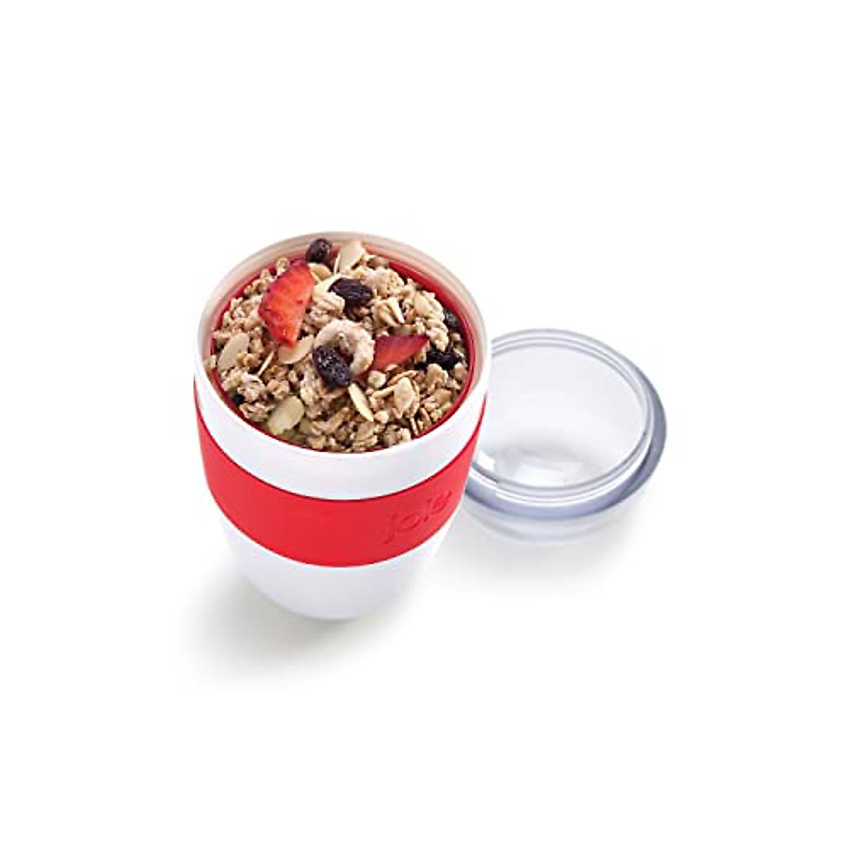 Joie Yogurt Parfait - Cereal - Oatmeal On The Go Reuseable and Portable Cup with Spoon
