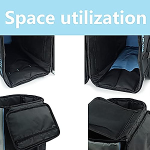 RX WELD Black Welding Backpack, Welding Tools Backpack Extreme Gear Pack with Helmet Catch