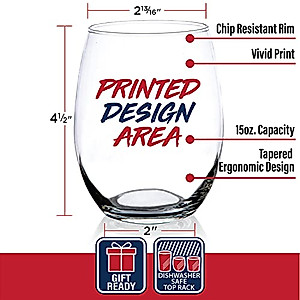 Toasted Tales Don't Make Me Flip My Witch Switch | Halloween Glass | Spooky Glass Tumbler | Novelty Gifts For Her | Halloween Glass Witches Wine Glasses | Hocus Pocus Stemless Glass