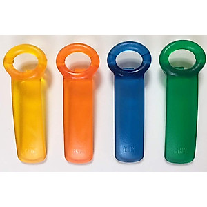 BRIX 2121 Frost G JarKey Jar Openers, Transparent