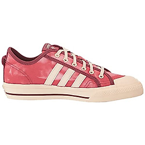 adidas Originals Nizza Skate Shoe, Crew Red/Tactile Red/Chalk White, 5.5 US Unisex Big Kid