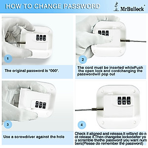 Refrigerator Lock Fridge Locks for Kids Keyless Child Safety Cabinet Locks for Cabinets Closets Drawers Window Electrical Appliances