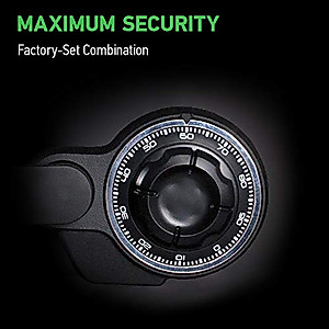 SentrySafe SFW205CWB Fireproof Waterproof Safe with Dial Combination, 2.05 Cubic Feet, Black