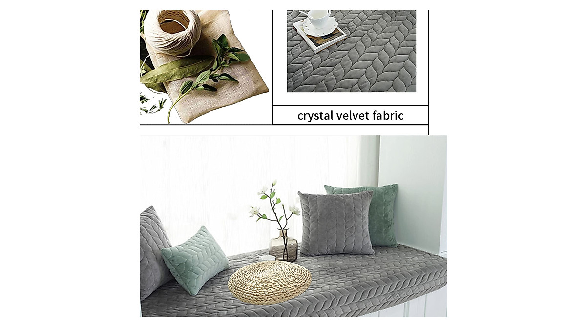 JeogYong Plush Bay Window Mat for Stylish Home Decor
