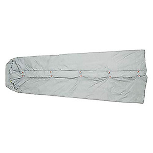 Big Agnes Kings Canyon UL (Primaloft) Ultralight Camping Quilt, Gray/Palm