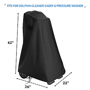 Robotic Pool Cleaner Caddy Cover Fit for Dolphin Pool Cleaner Robot, Waterproof Pool Robot Cleaner Caddy Cover