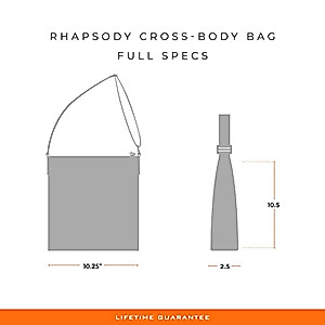 Briggs & Riley Rhapsody-Cross Body Bag, Black, One Size