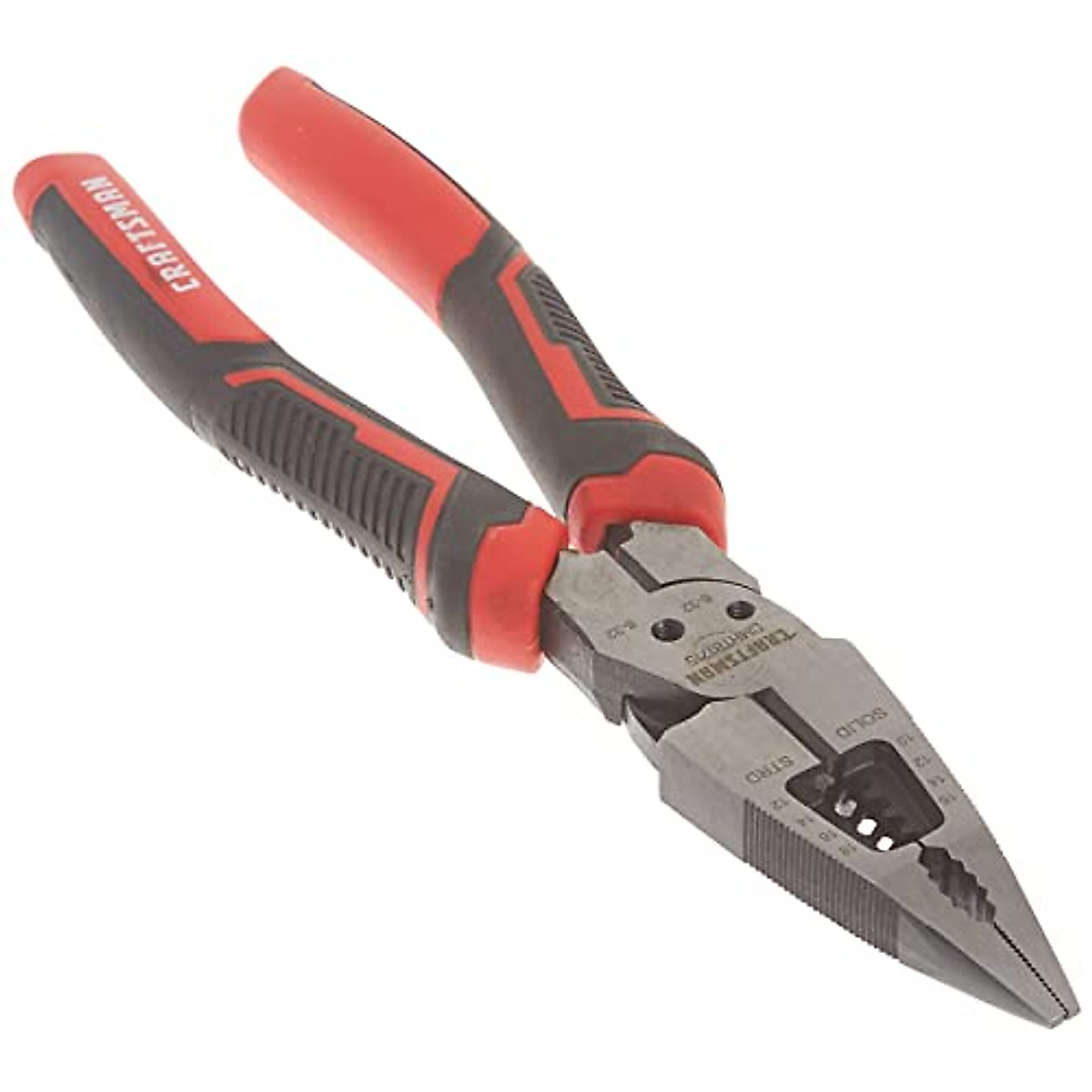 CRAFTSMAN Long Nose Pliers, 8-Inch Multi Function (CMHT81715)