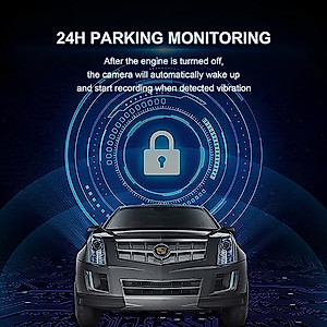 Dash Cam Front with Card Reader,X2 Dash Camera 1080P FHD 2.7 Inch Car Driving Recorder,170° Wide Angle,Car Dashcam with Parking Mode,Motion Detection,Loop Recording,Support TF 32GB Max