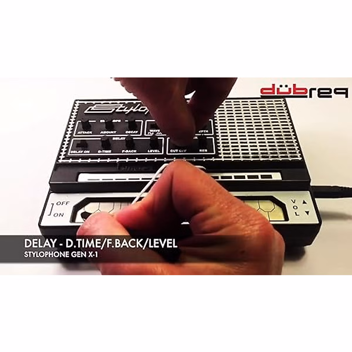 Stylophone Gen X-1 Portable Analogue Electronic Synthesizer with Built-in Speaker | Synth Musical Instrument | Synthesizer Keyboard | Stylophone Instrument
