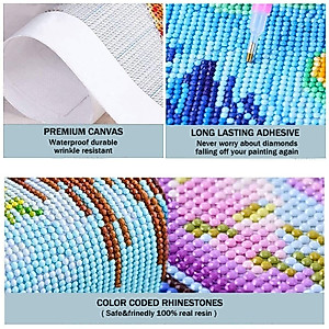 YEEIFFD Black Cat Diamond Art Angels Don't Always Have Wings Sometimes They Have Whiskers Diamond Painting Kits for Adults Paint by Number for Home Recreation and Wall Decoration 12x16 Inch