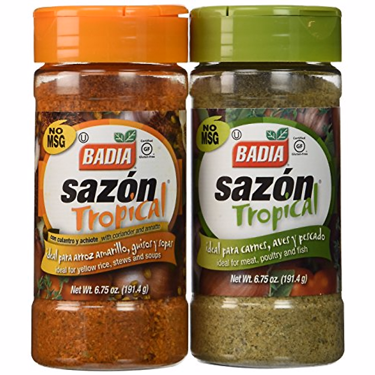 Badia Sazon Tropical Bundle - 6.75 Oz Each