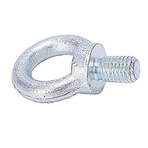 Lifting Ring Bolts, 2PCS Eyebolt Screws Galvanized Q235 Steel for Marine for Machinery Devices(M18)