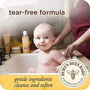 Burt's Bees-Baby Foaming Shampoo & Wash, Sensitive, 8.4 Fl Oz