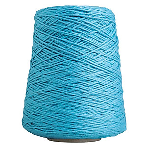 Knit Picks Dishie Worsted Weight 100% Cotton Yarn Cone - 400 g (Azure)