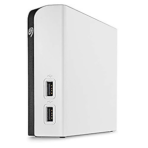 Seagate Game Drive STGG8000400 8 TB Portable Hard Drive - External - White, 4.6 in x 1.6 in x 7.8 in