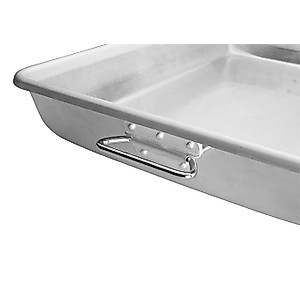Winco Winware Bake and Roast Pan 26 Inch x 18 Inch x 3-1/2 Inch with Handles