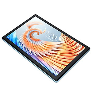 Haofy Office Tablet, 2 Card Slots 10.1 Inch FHD Octa Core Processor HD Tablet 8GB RAM 256GB ROM Dual Camera for School (US Plug)