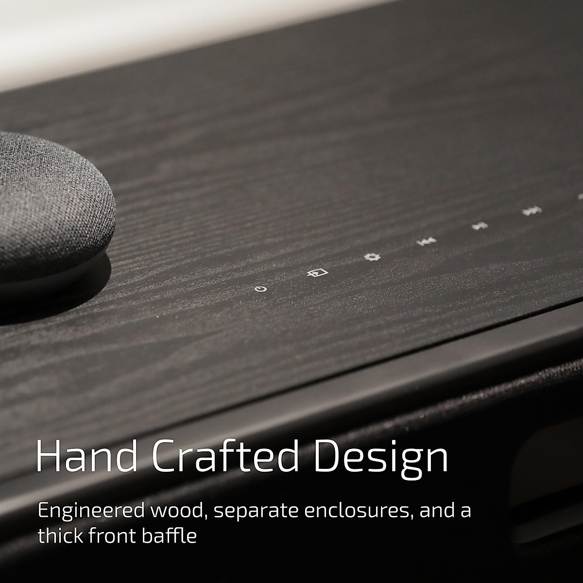 Fluance Fi70 Three-Way Wireless High Fidelity Music System with Powerful Amplifier & Dual 8" Subwoofers (Black Ash)