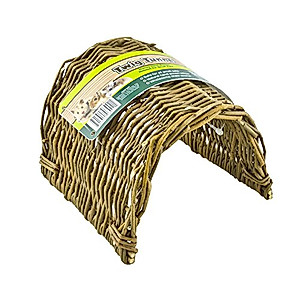 Ware Manufacturing Hand Woven Willow Twig Tunnel Small Pet Hideout, Small