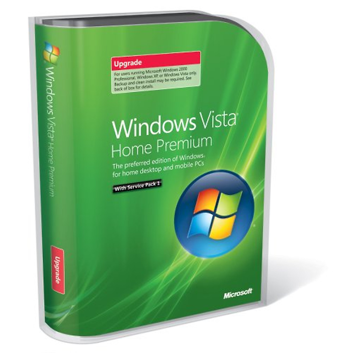 Windows Vista Home Premium with SP1 Upgrade [OLD VERSION]