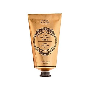 Panier des Sens Rose Hand cream for dry cracked hands with Olive oil - Made in France 97% natural - 2.6floz/75ml