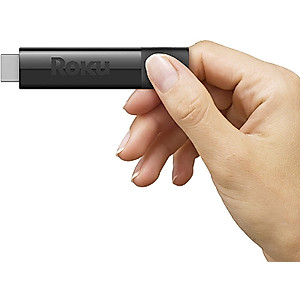 Roku Streaming Stick+ Streaming Device with Long-Range Wireless and Roku Voice Remote with TV Controls HD/4K/HDR & Bundle Swanky Cables HDMI Cable (Roku Streaming Stick), 3810-R