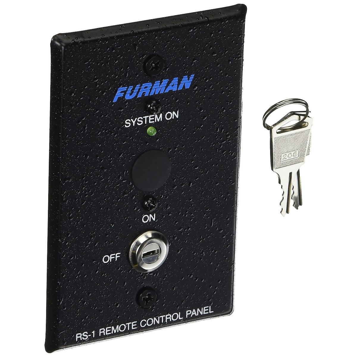Furman RS-1 Remote System Control of Furman Power Sequencers, Keyswitch Panel, Maintained Contact On/Off Sequence