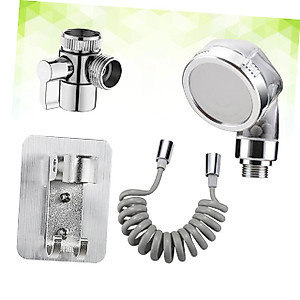 Zerodeko 1 Set Utility Sink Faucet Sprayer Bathtub Sink Faucet Extender Shower Extender Hose Bathtub Jets for Tub Water Saving Showerhead Shower Arm Baby Holder Shower Head Shampoo Artifact