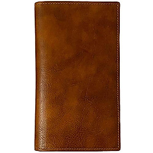 Floto Venezia Leather Long Checkbook Continental Wallet