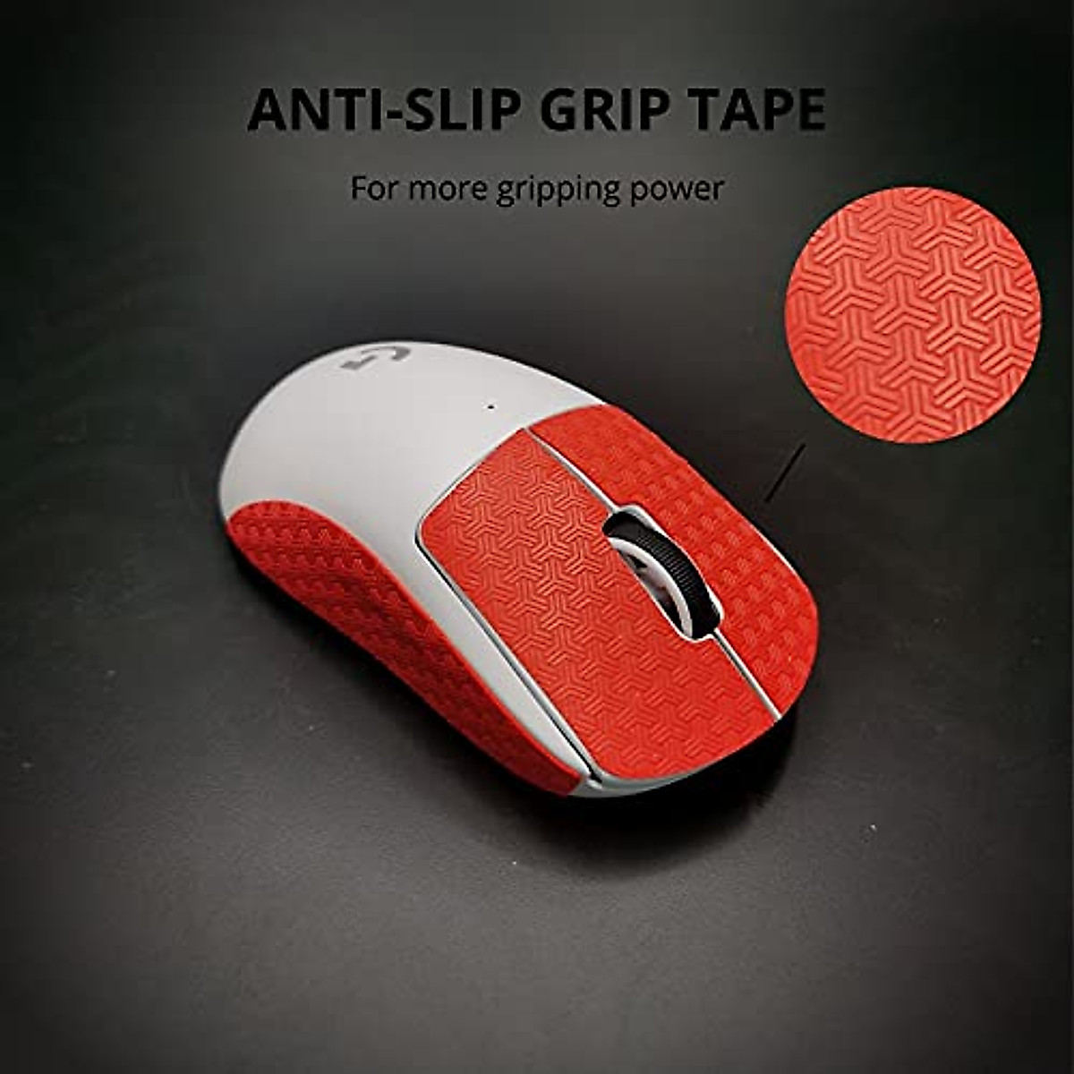 Gemini Anti-Slip Grip Tape for Logitech Wireless Mouse