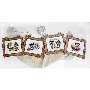 MP Studia Cross Stitch Embroidery Kits for Adults and Beginners Autumn - According to an Old Recipe 11x13cm/4.33x5.12 14ct.