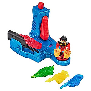 Legends of Akedo Powerstorm Mega Strike Controller with Elemental Punch Action |Turbo Chux Action Figure | Amazon Exclusive