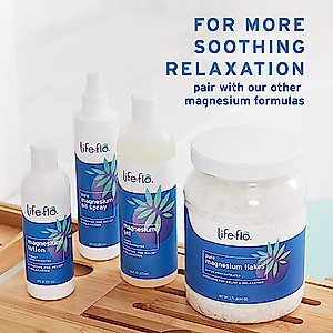 Life-flo Magnesium Oil Sport Spray, with Magnesium Chloride from The Zechstein Seabed Plus Arnica, Calms and Refreshes Muscles and Joints After Exercise, 60-Day Guarantee, Not Tested on Animals, 8oz