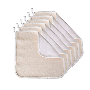 6 Pack Exfoliating Face Body Wash Cloth Towel, Soft-Weave Scrub Towel Cloth Beauty Skin Home Massage Bath Cloth for Skin Care, Shower Scrubber