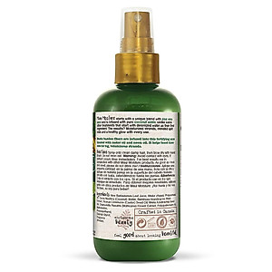 Maui Moisture Thicken & Restore + Bamboo Fibers Volumizing Blow Out Mist, Hair-Thickening Spray Treatment to Revive Weak, Brittle Curly Hair, Vegan, Silicone- & Paraben-Free, 8 Fl Oz