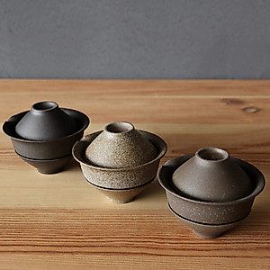 1pcs Japanese Ceramic teapot Kettle gaiwan Tea Cup for Puer Japanese Tea Set drinkware