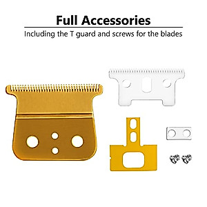 Gold T clipper and trimmer blades, T clipper and trimmer replacement blade, gtx replacement blade